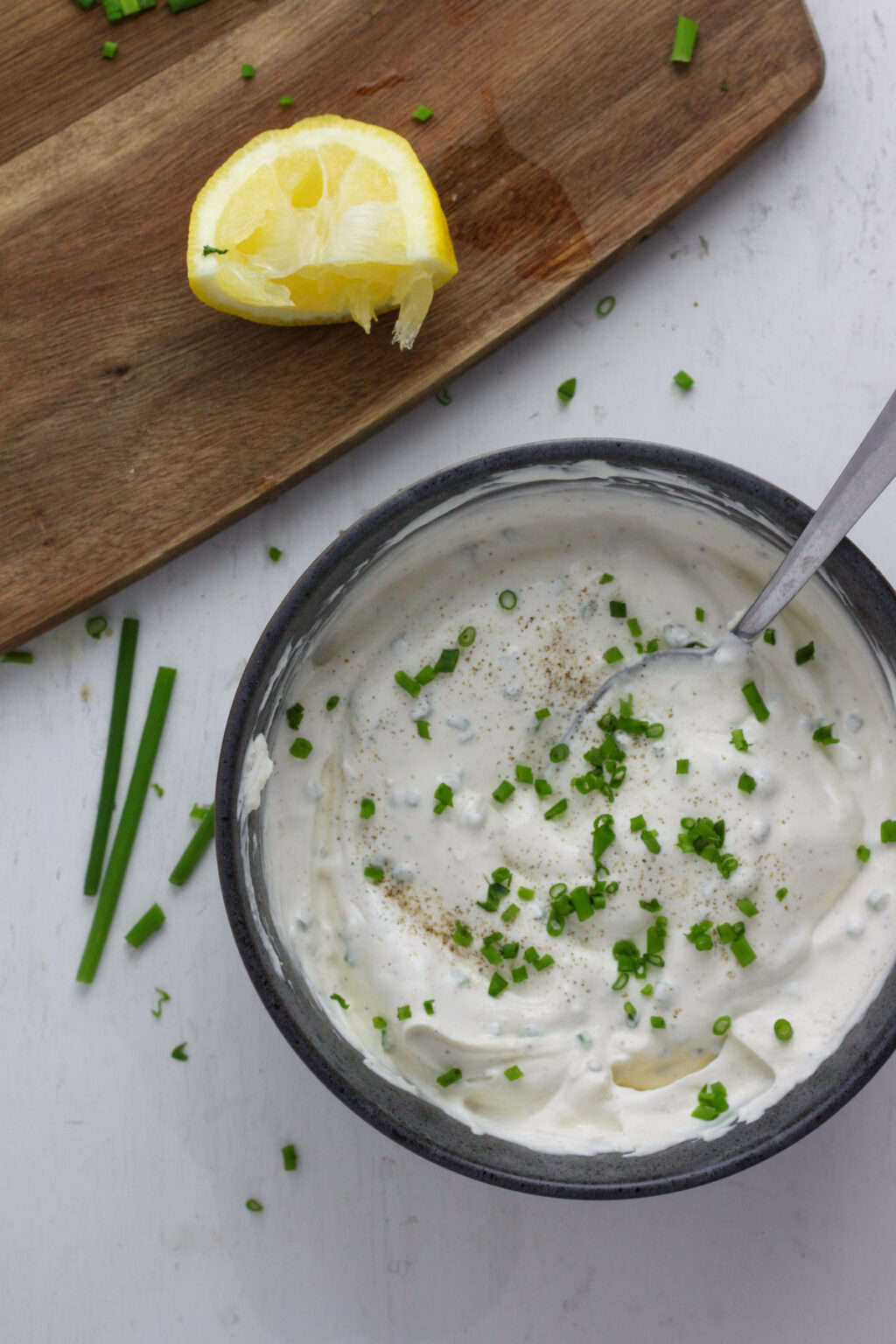 Easy Sour Cream and Chive Dip - The Real Recipes