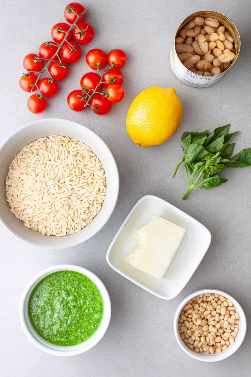 Pesto Orzo Salad - The Real Recipes