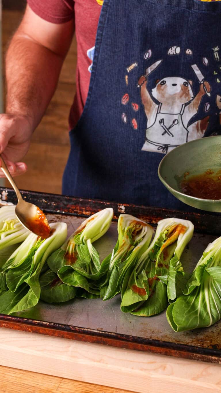 Roasted Bok Choy - The Real Recipes