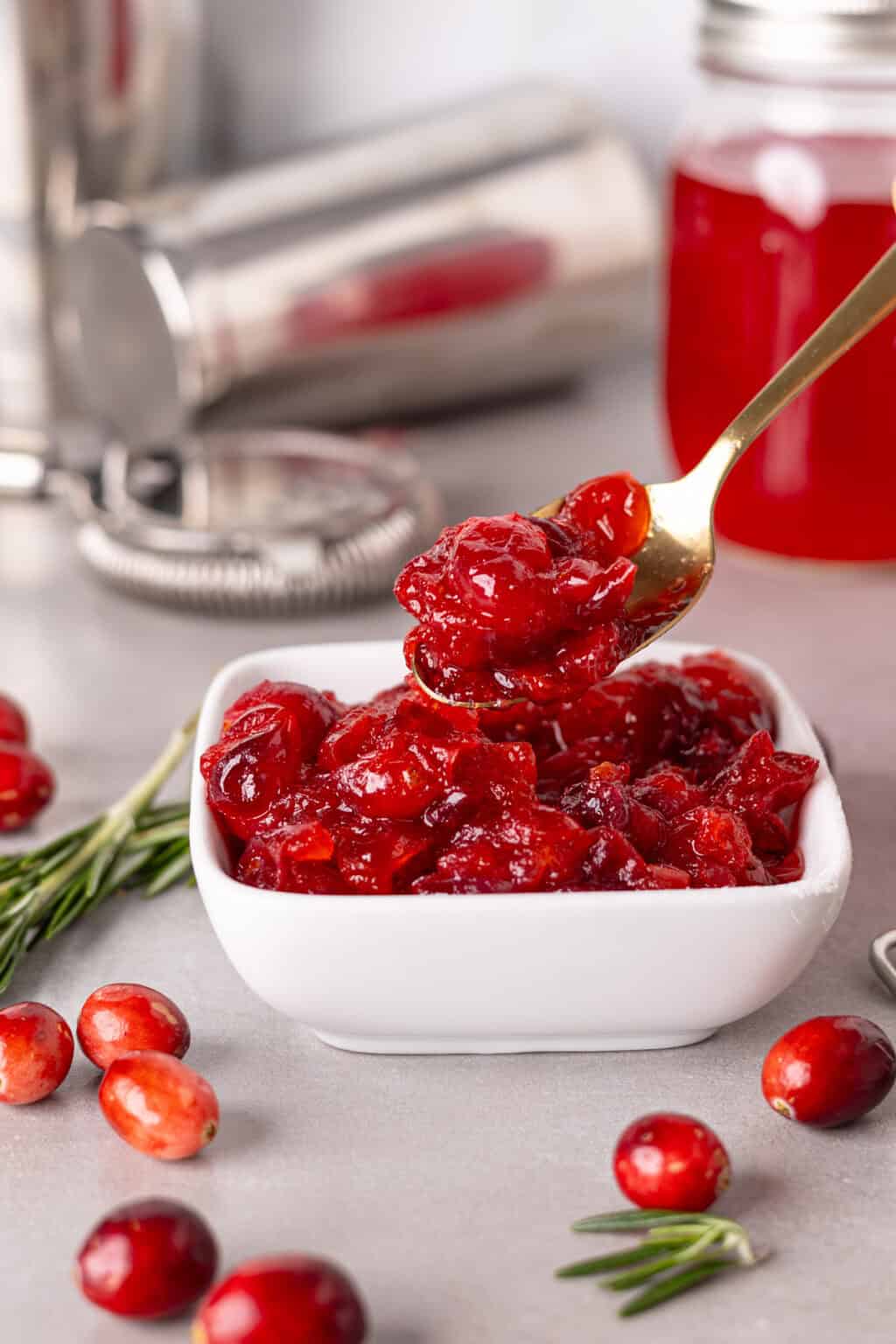 Cranberry Simple Syrup - The Real Recipes